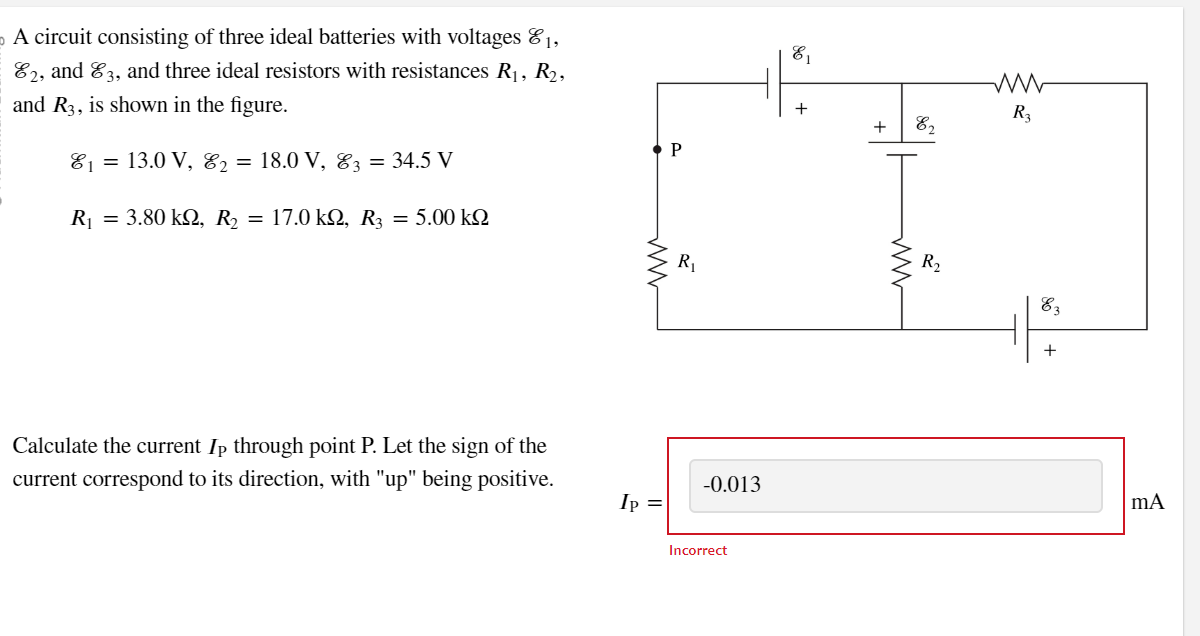 Solved Can you please solve using the two loops on the | Chegg.com