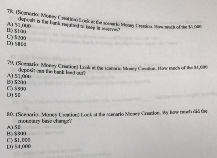 Solved Use the following to answer questions 77-80. | Chegg.com