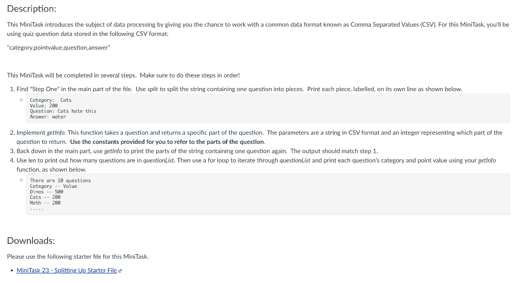 Solved Would greatly appreciate some help with this! Code is | Chegg.com