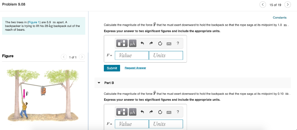Solved Problem 9.08 Constants The two trees in | Chegg.com