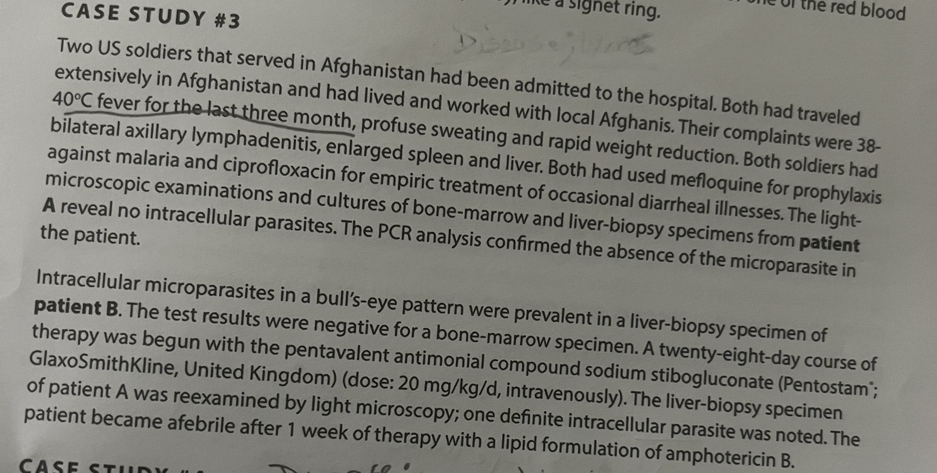 Solved Disease presented are chosen from the following list: | Chegg.com