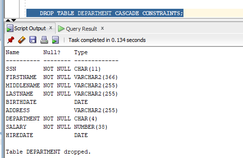 Solved Learn how to drop a table: 17. Drop the table | Chegg.com