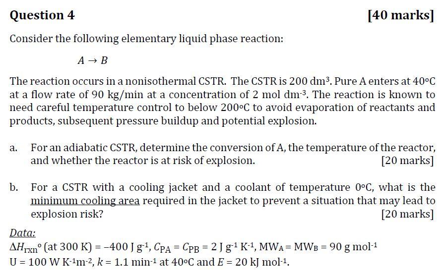 Solved Chemical Engineering Problem! (Chemical | Chegg.com