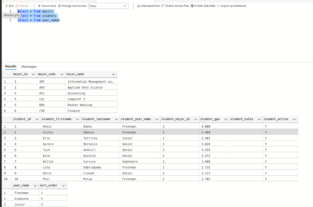 Solved IN SQL: 1. There is a conceptual data requirement | Chegg.com