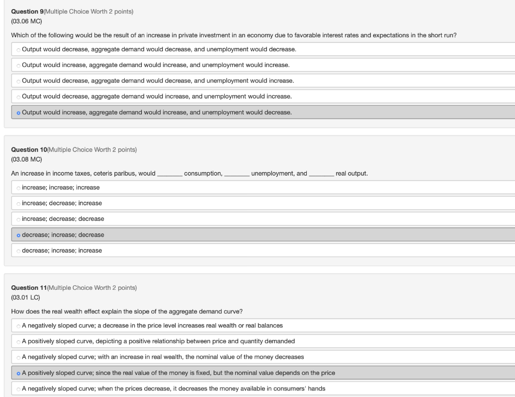 Solved Question 17(Multiple Choice Worth 2 points) (03.01 | Chegg.com