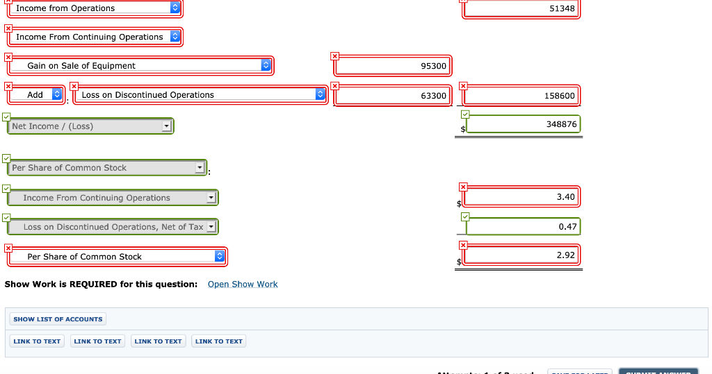 Solved Exercise 4-17 (Part Level Submission) The following | Chegg.com