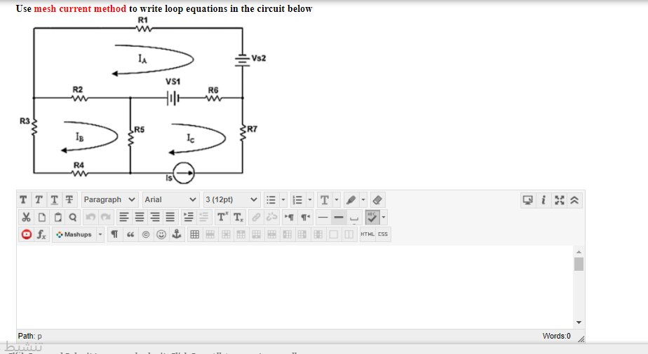 Solved And: Refer to the circuit in QUESTION-4 above, use | Chegg.com