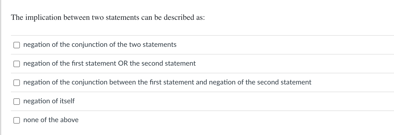 Solved The implication between two statements can be | Chegg.com Solved The implication between two statements can be | Chegg.com