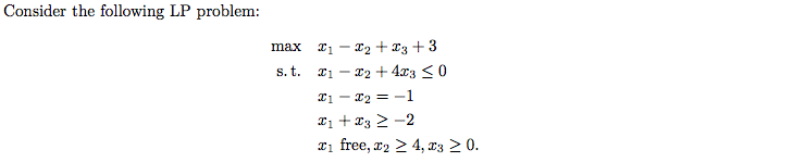 Solved Transform the given problem into an equivalent | Chegg.com