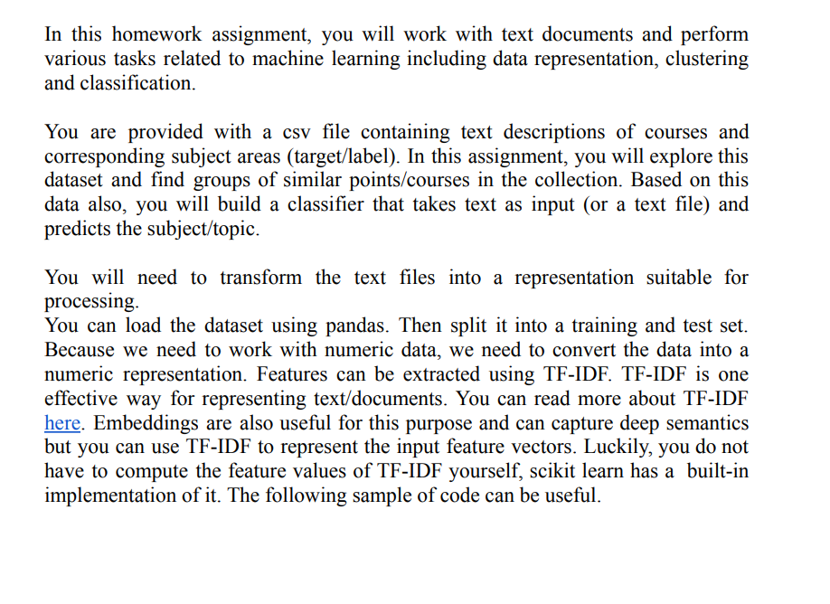 Write Python code to solve this homework in detail | Chegg.com