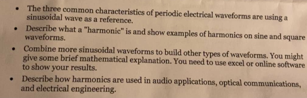 Solved - The three common characteristics of periodic | Chegg.com