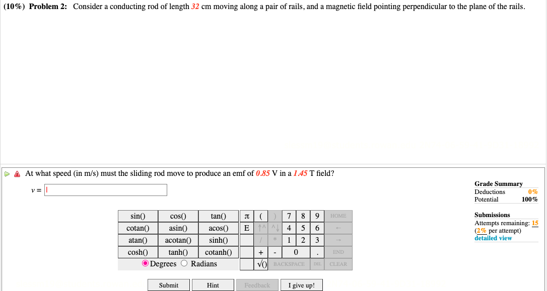 Solved At what speed (in \\( \\mathrm{m} / \\mathrm{s} \\) ) | Chegg.com