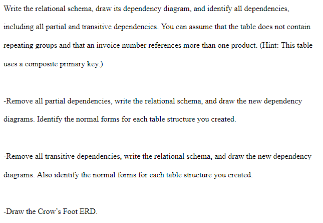 Solved Table P6.3 ATTRIBUTE NAME SAMPLE VALUE SAMPLE VALUE | Chegg.com