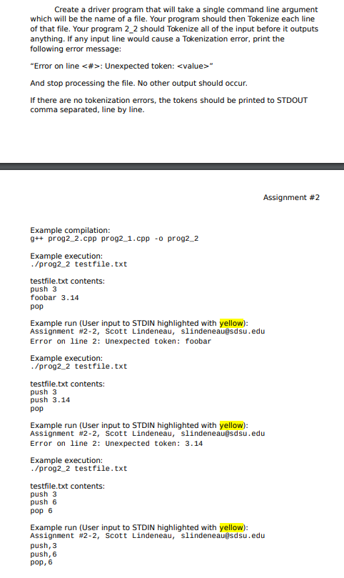 Here's my tokenizer.cpp -------------------------- | Chegg.com