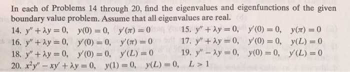 Solved Differential Equations Problems 13 And 14 Please 