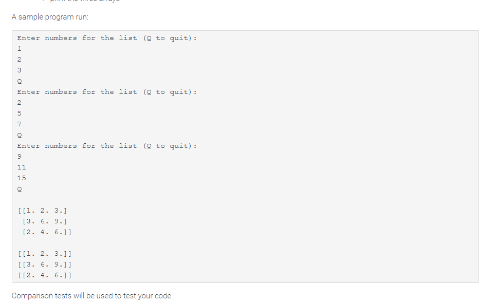 Solved Write a program that prompts a user to enter values | Chegg.com