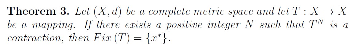 Solved Theorem 3. Let (X,d) be a complete metric space and | Chegg.com