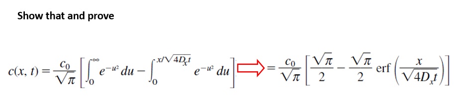 Solved Show that and prove | Chegg.com