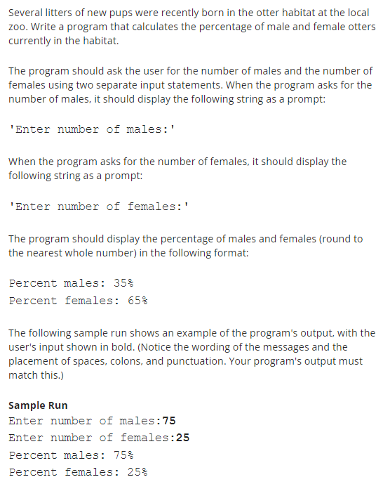 Solved Several litters of new pups were recently born in the | Chegg.com