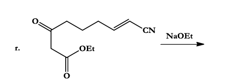 Solved CN NaOEt OEt o | Chegg.com