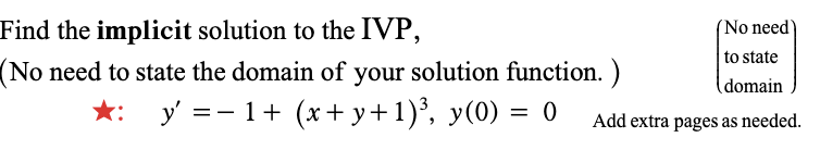 Solved 5] (3) Find the explicit solution to the IVP, and | Chegg.com