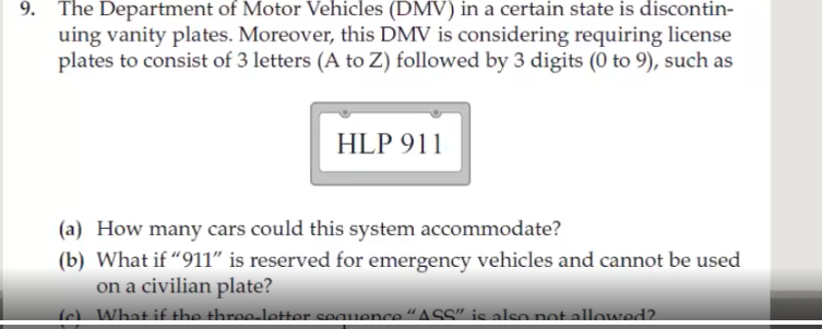 Solved 9. The Department of Motor Vehicles (DMV) in a | Chegg.com