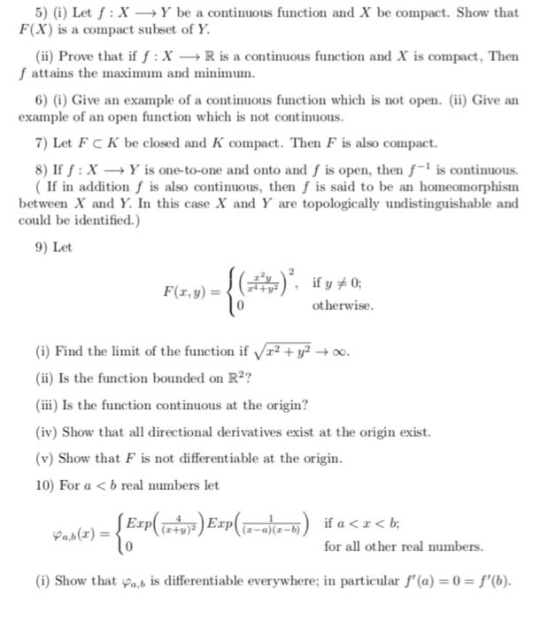 Solved F(X) is a compact subset of Y. f attains the maximum | Chegg.com