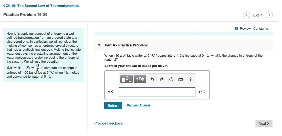 Solved Review Constants Part A - Practice Problem: Now | Chegg.com
