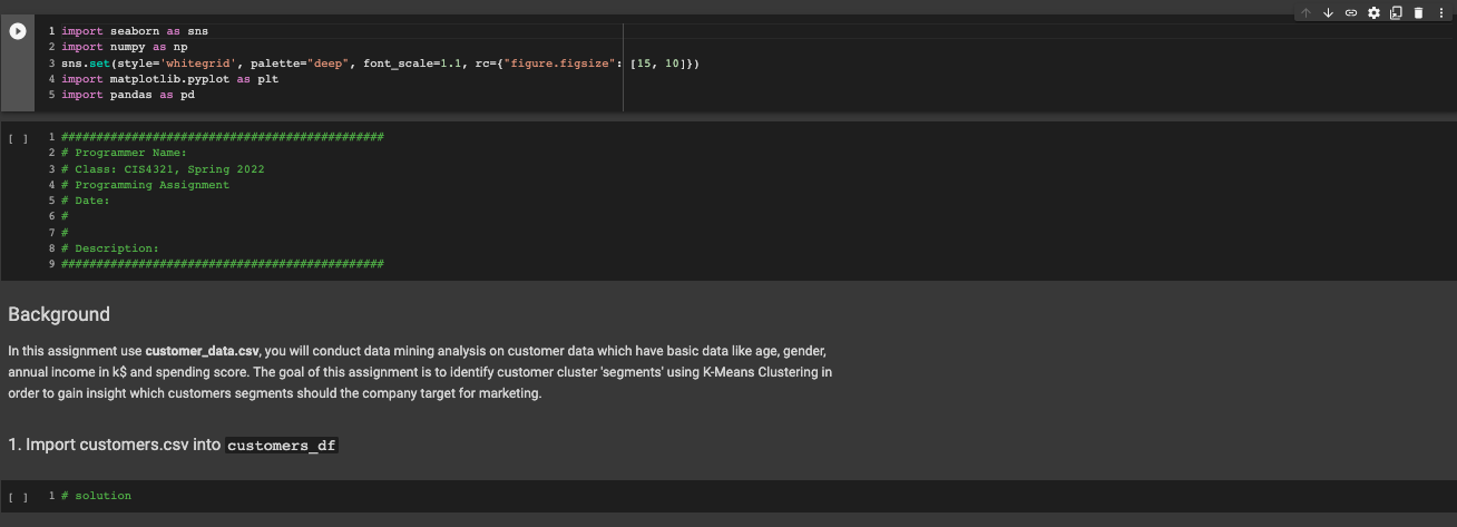1 import seaborn as sns 2 import numpy as np 3 | Chegg.com