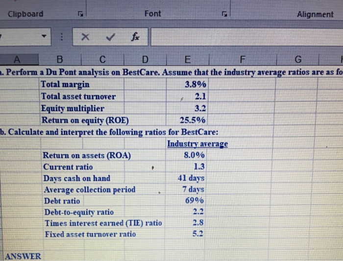 Solved Assigned Problem 2 Consider The Following Financial 
