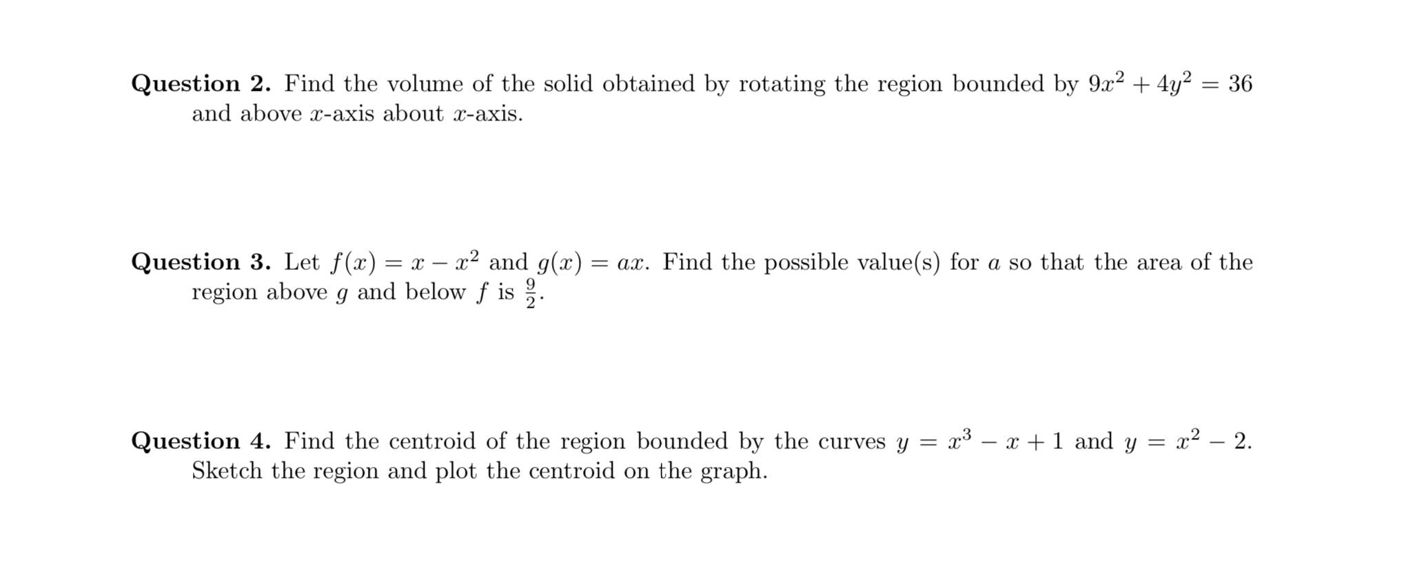 Solved Please answer question number 4. 4) Find the | Chegg.com