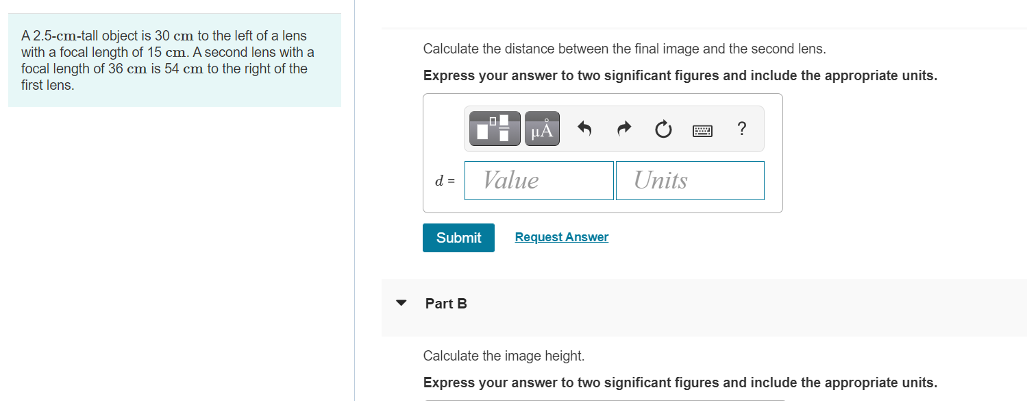 solved-a-2-5-cm-tall-object-is-30-cm-to-the-left-of-a-lens-chegg