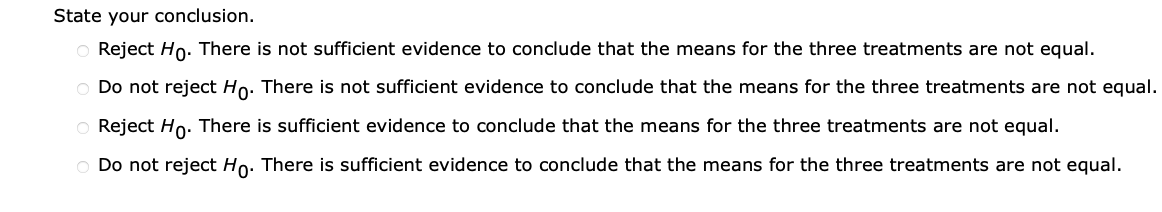 Solved (a) Compute the sum of squares between treatments. | Chegg.com
