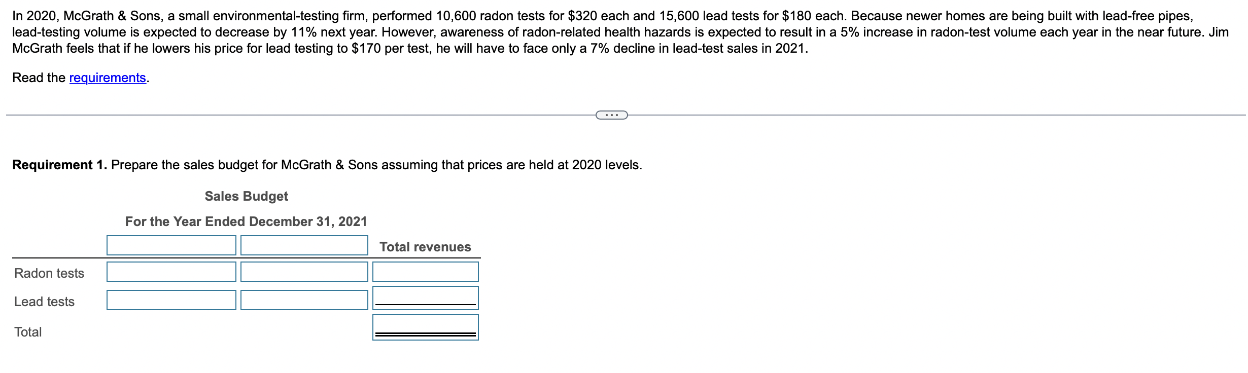 Solved McGrath feels that if he lowers his price for lead | Chegg.com
