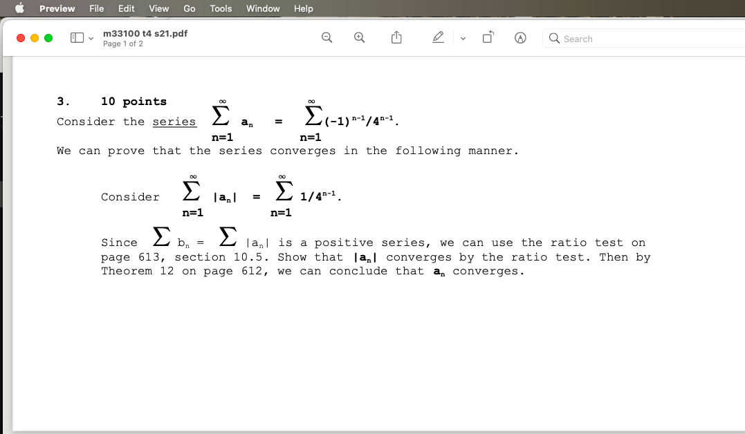 Solved Preview File Edit View Go Tools Window Help m33100 t4 | Chegg.com