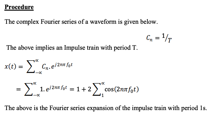 Solved Write a MATLAB program to compute a given Fourier | Chegg.com