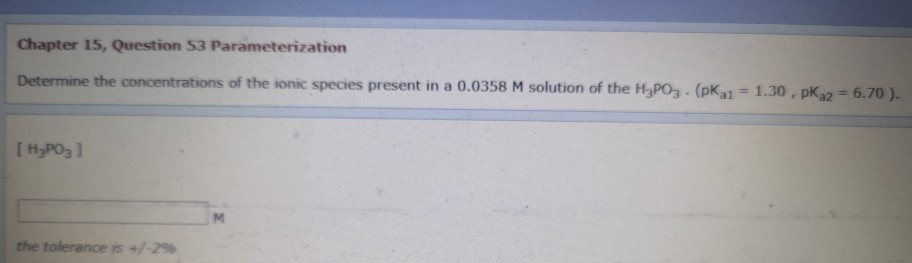 Solved Chapter 15, Question 53 Parameterization Determine | Chegg.com