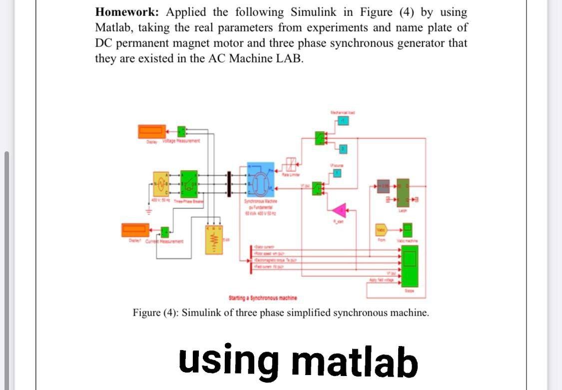 Homework: Applied the following Simulink in Figure | Chegg.com