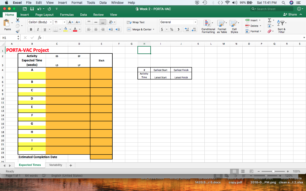 Excel File Edit View Insert Format Tools Data Window