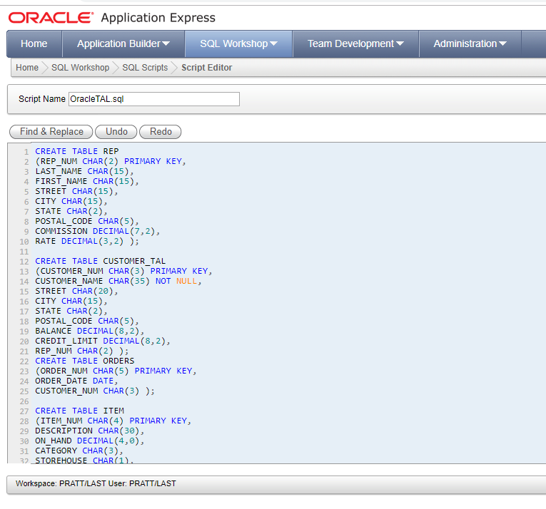 Solved Hello, I am working with Oracle Express Edition 11g. | Chegg.com