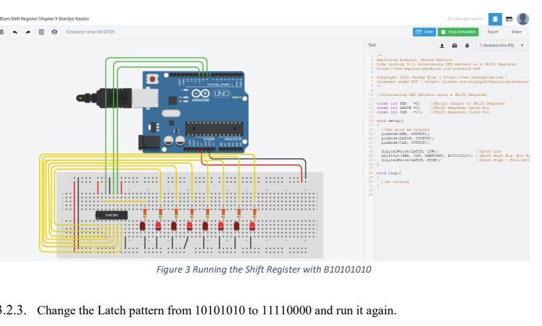 2. In Task 1 if there was no code in the loop() | Chegg.com