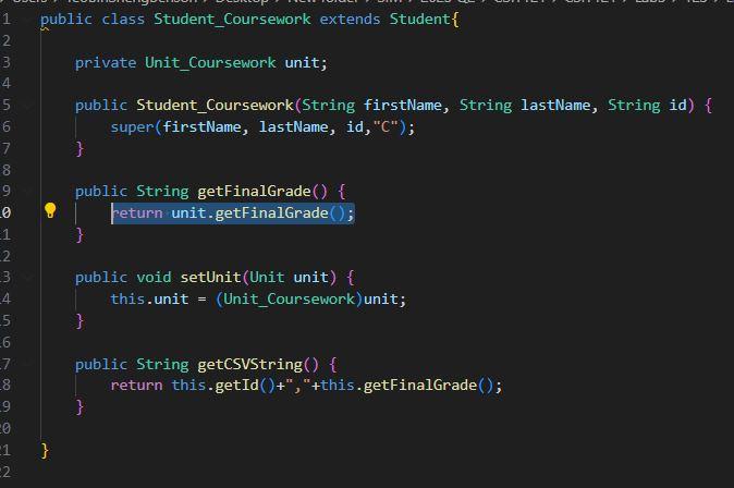 Solved public class Helper \{ public static String | Chegg.com