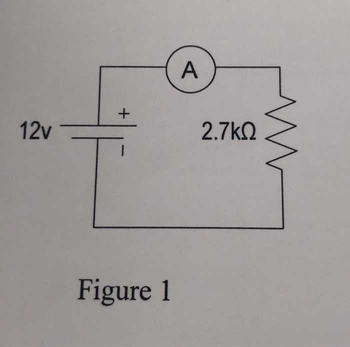 Solved 1. For the circuit in Figure 1, assume a student | Chegg.com