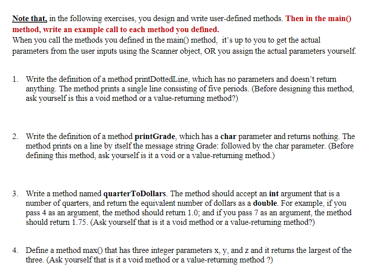 Solved Note that, in the following exercises, you design and | Chegg.com