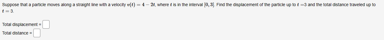 Solved Suppose that a particle moves along a straight line | Chegg.com