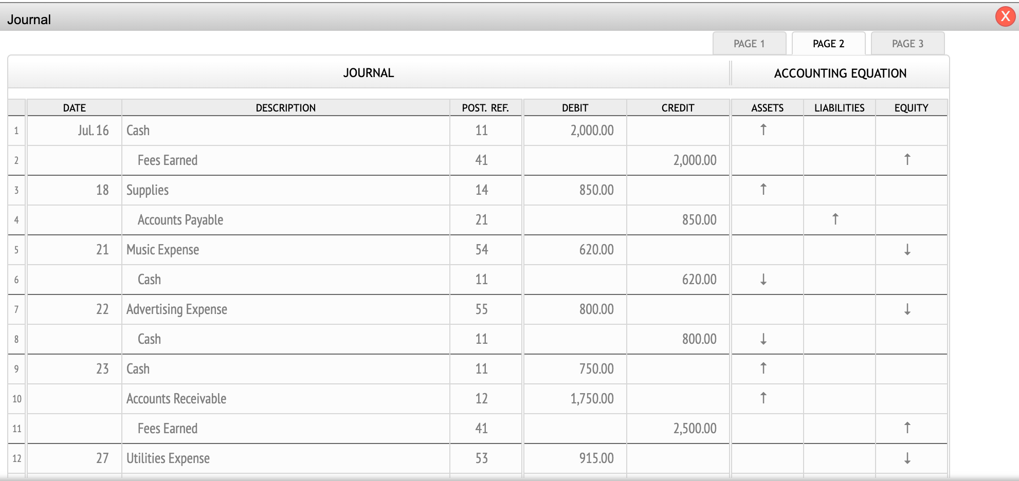 Solved Account: Miscellaneous Expense Account No. 59The | Chegg.com