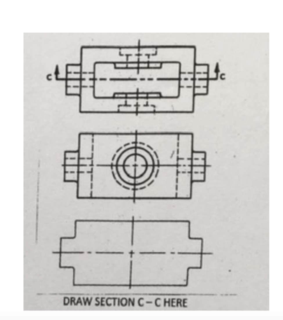 Solved 314 DRAW SECTION C-CHERE | Chegg.com