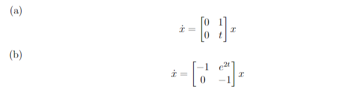 Solved Find the fundamental Matrix Solutions and State | Chegg.com