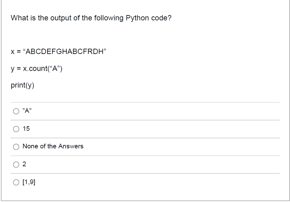 Solved What will the following Python function return? def | Chegg.com