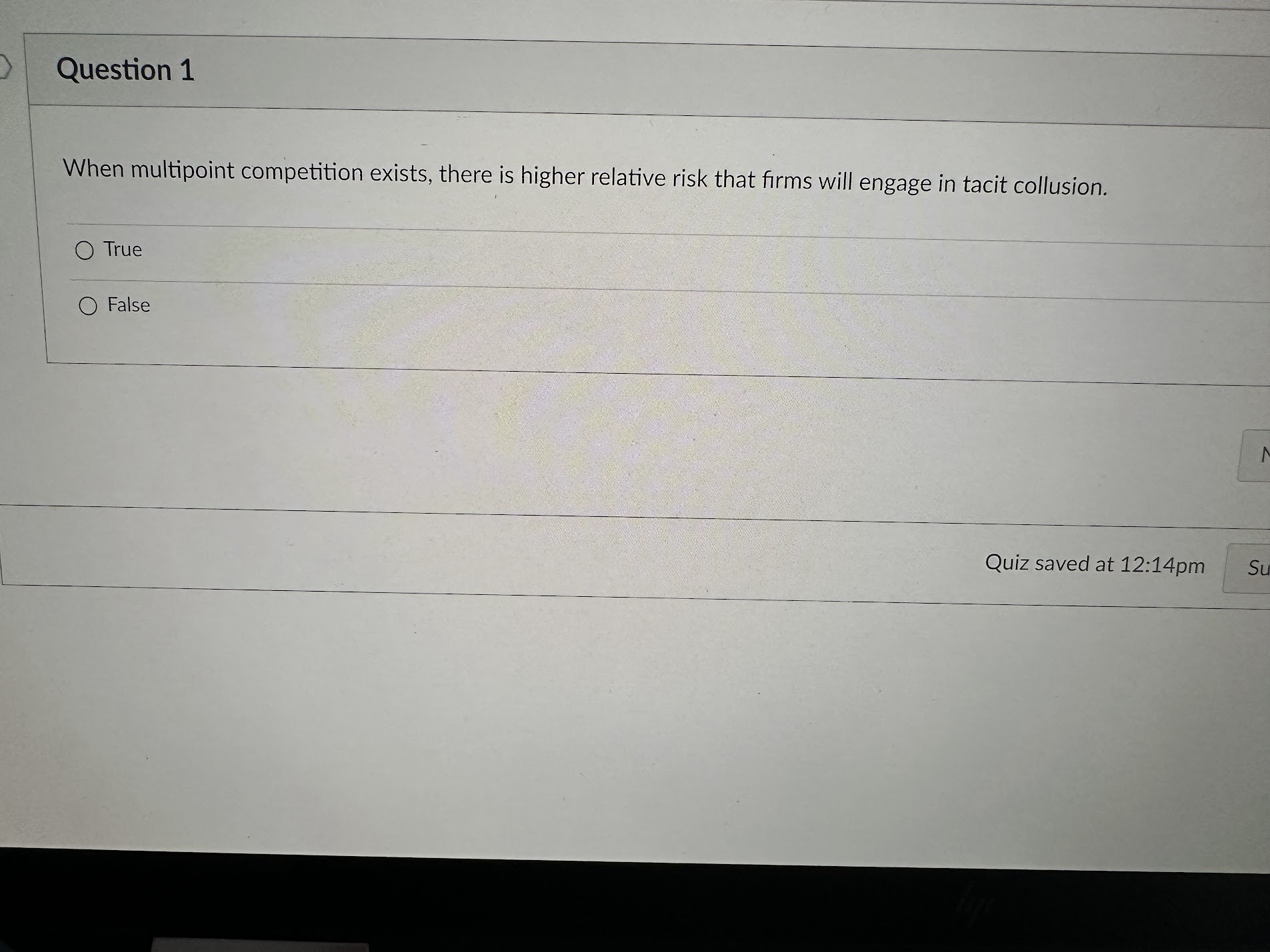Solved When multipoint competition exists, there is higher | Chegg.com